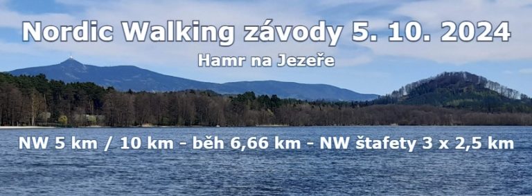 Českomoravský pohár Nordic Walking - Hamr na Jezeře